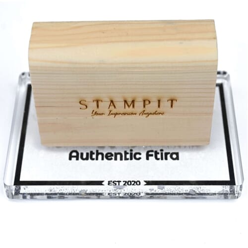125 x 50mm Rectangular Rubber Stamp - R21 | www.stampit.co.uk