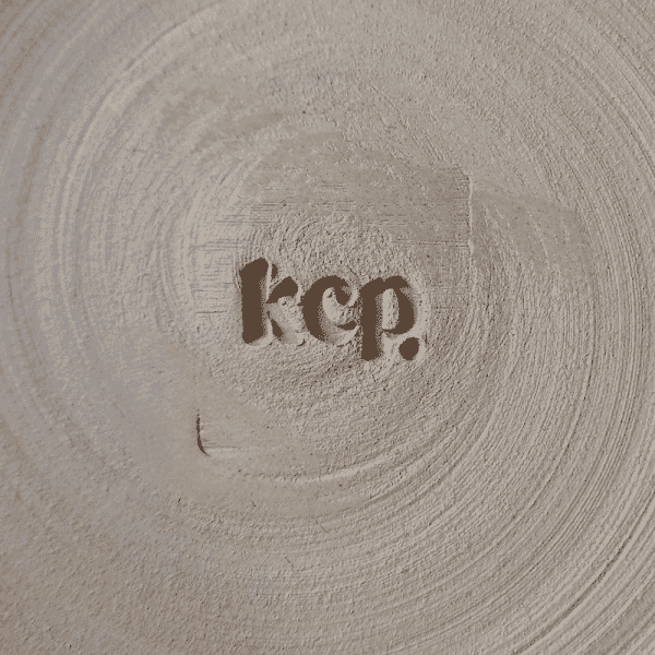 Pottery Curved Clay Stamp 20mm