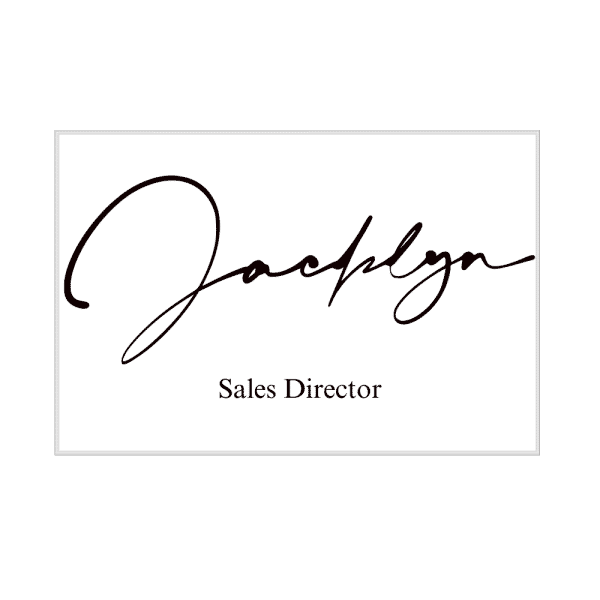 4913 Medium Signature Stamp – 58mm x 22mm | Stampit