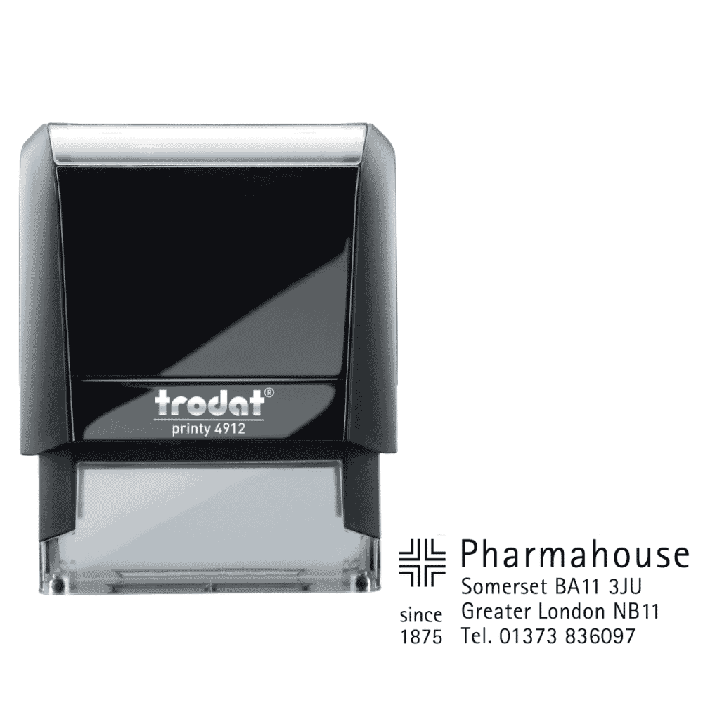 Trodat 4912 Personalised Stamp 47 x 18mm
