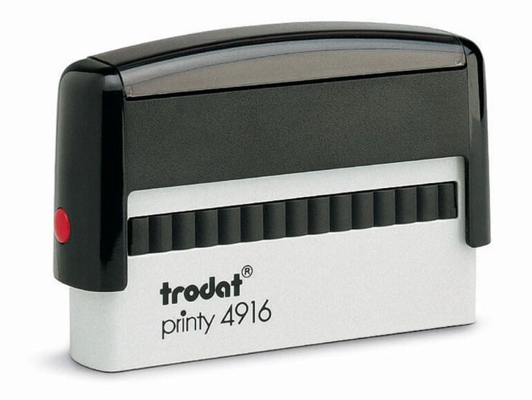 4916 - Trodat Printy - 2 lines - 70x10mm | www.stampit.co.uk