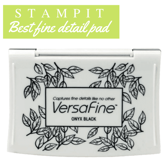 Tsukineko-Versa Fine Ink Pad | Onyx Black | 76mm x 47mm