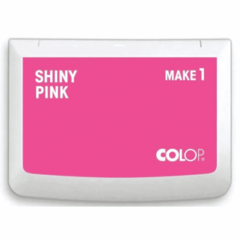 Colop Ink Pad Make 1 - Shiny Pink | www.stampit.co.uk