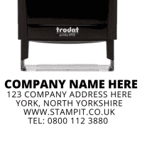Circular Company Stamp Style 4 - 40mm | www.stampit.co.uk