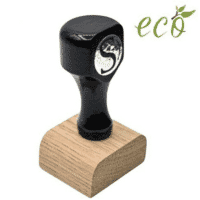 Square Oak Custom Rubber Stamp 40mm – Quality Tool | Stampit