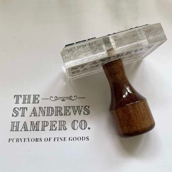 40mm Square Rubber Stamp | www.stampit.co.uk