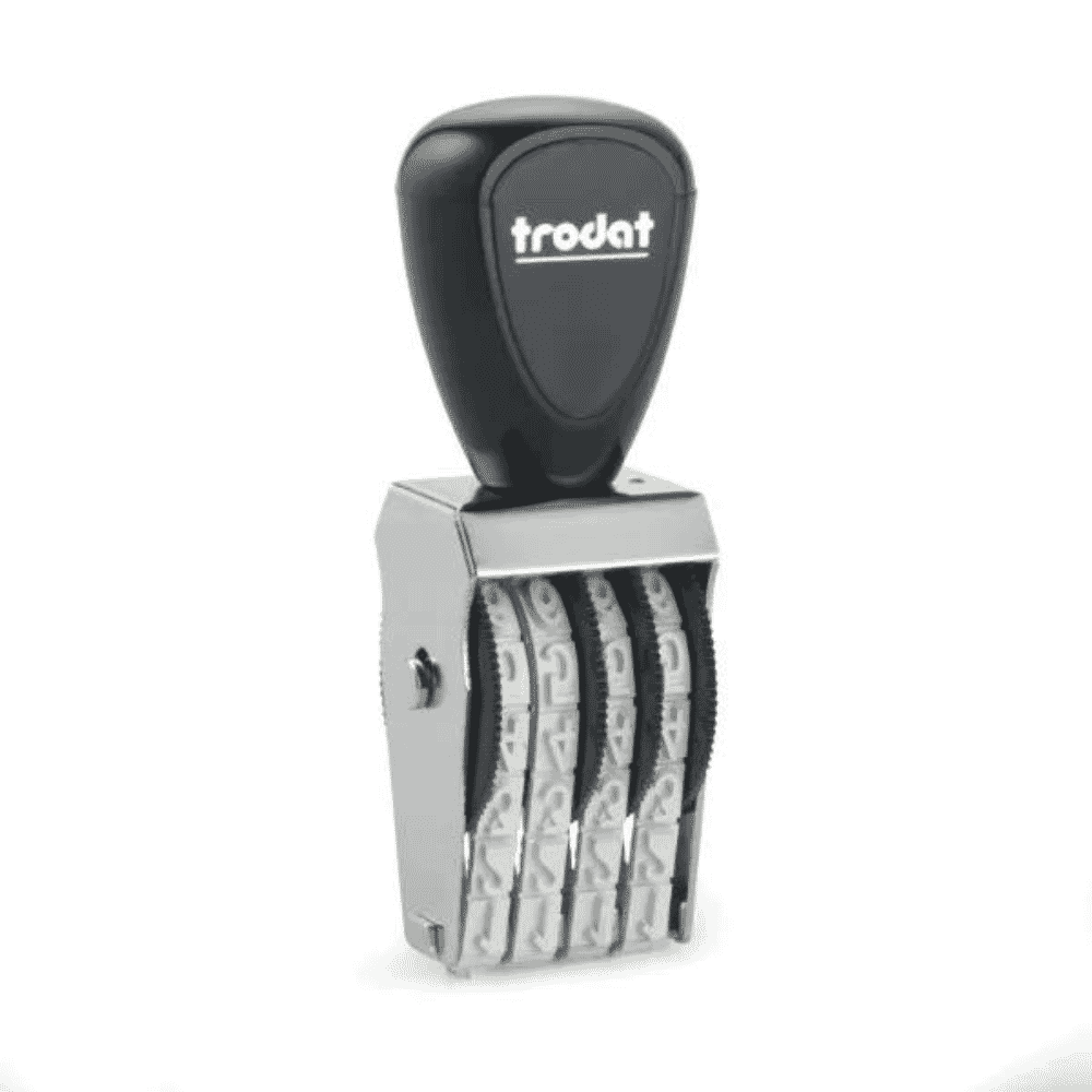 Trodat Classic Line 15184 Numberer 4 bands 18mm