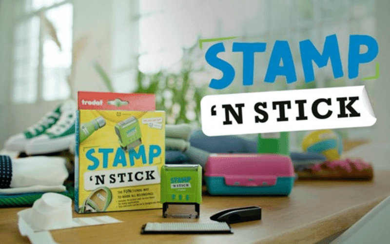 Keep back to school organised with the Stamp 'N Stick
