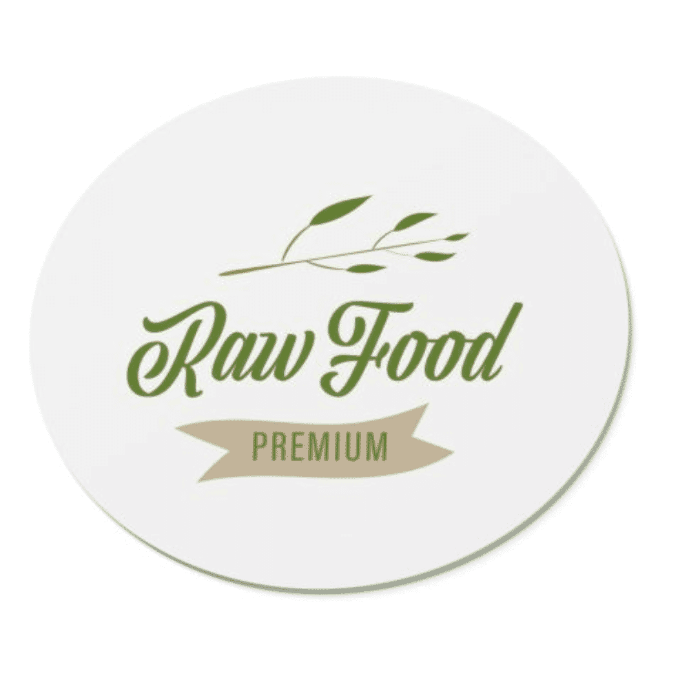 Raw Food Sticker - 30mm | www.stampit.co.uk