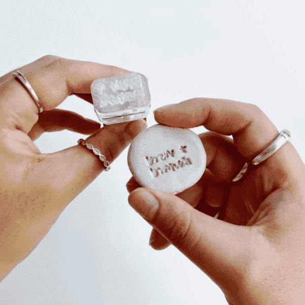 Custom Text Makers Mark Clay Stamp | 40mm | www.stampit.co.uk