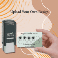 4921 - Square Self-Inking Stamp – Fast Task - 10mm | Stampit