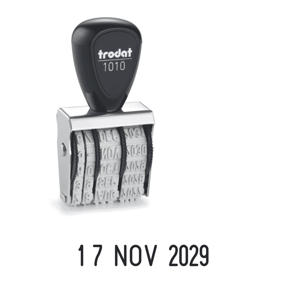 Dater Hand Stamp 25 x 4mm at Stampit.co.uk