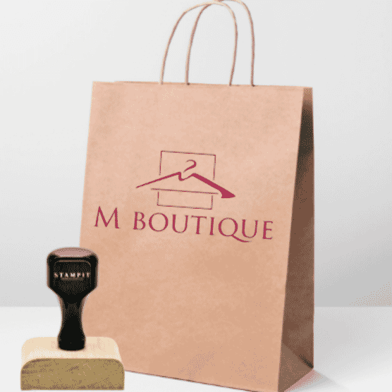 Paper Bag Stamps at Stampit.co.uk