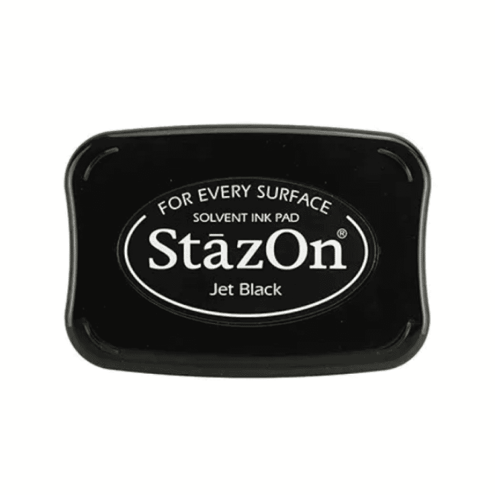 Tsukineko - BS Jet Black StazOn Ink Pad | www.stampit.co.uk