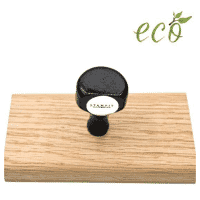 OAK 2 - Address & Logo Rubber Stamp – 70mm x 20mm | Stampit