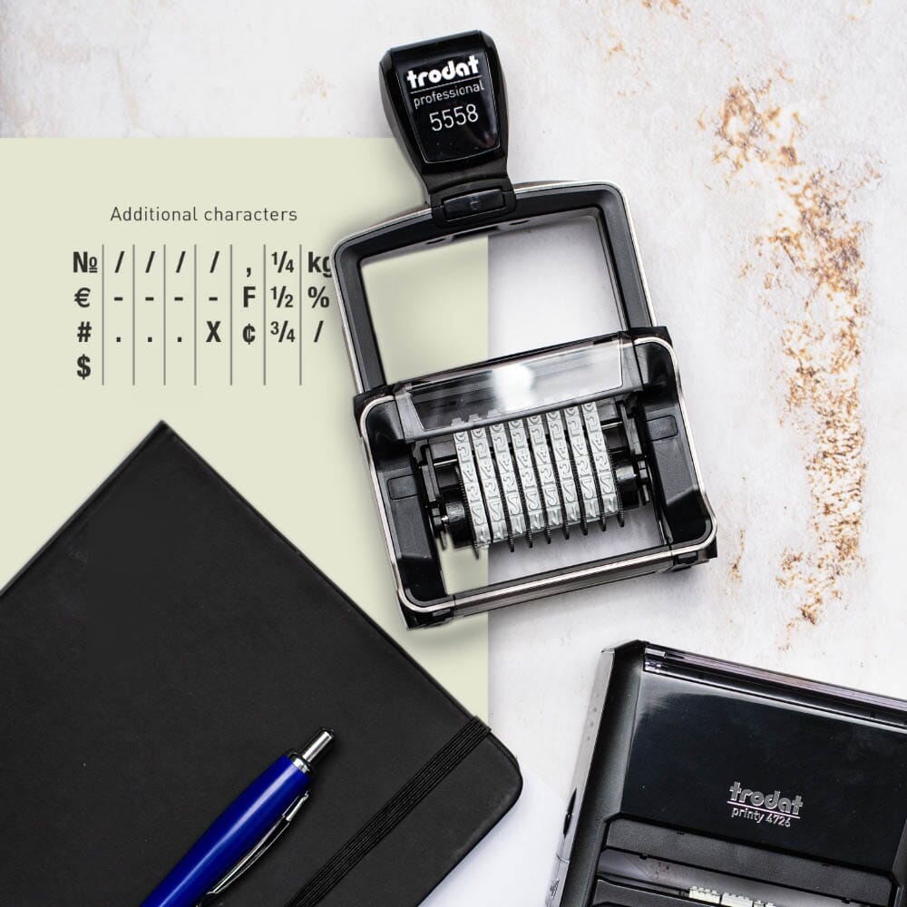 Dater & Number Stamps I stampit.co.uk