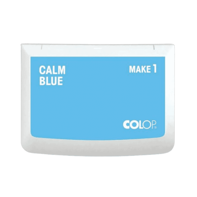 Colop Ink Pad Make 1 - Calm Blue | www.stampit.co.uk