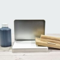 Large Metal Ink Pad 3 | 300x220 mm | Uninked | www.stampit.co.uk