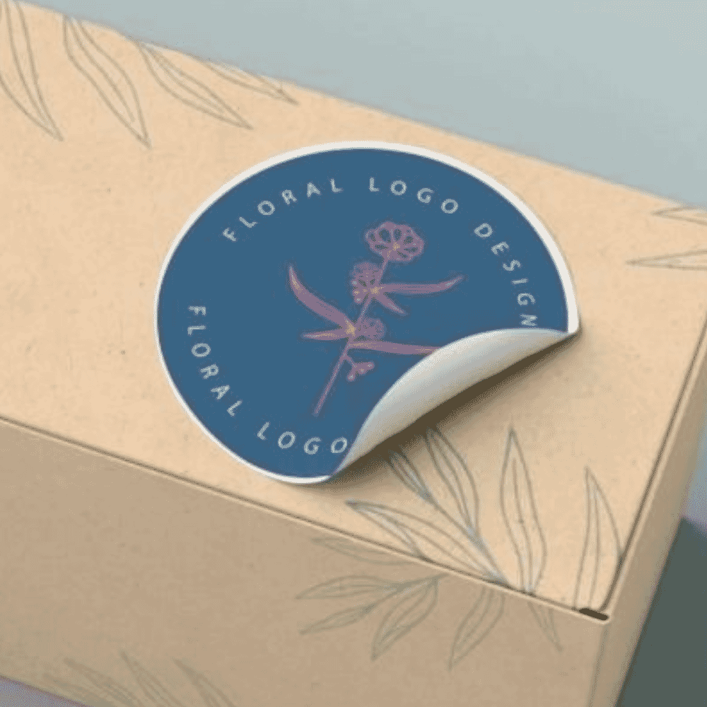 Round Sticker 50mm DIA | www.stampit.co.uk