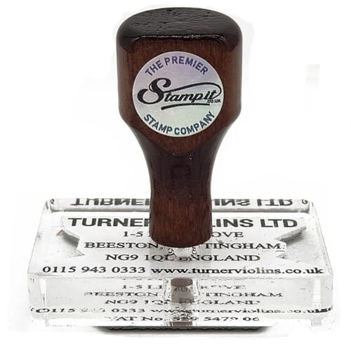 70 x 15mm Rectangular Rubber Stamp - RW3 | www.stampit.co.uk