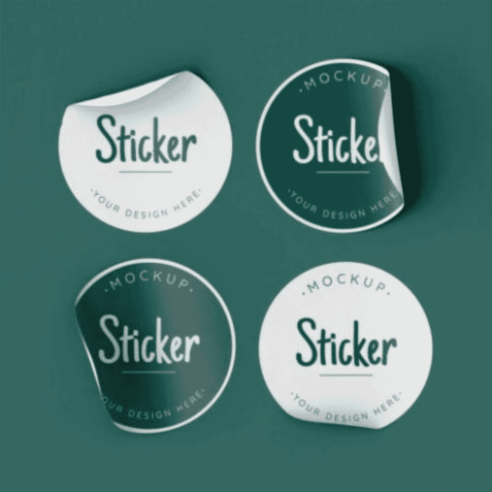 Round Sticker 80mm DIA | www.stampit.co.uk