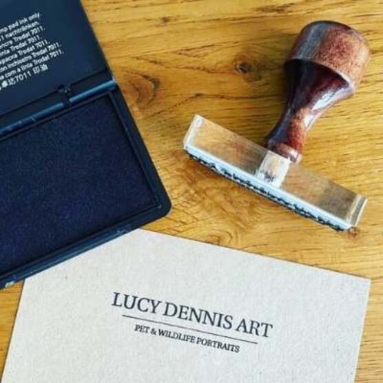 Rectangular Custom Rubber Stamps