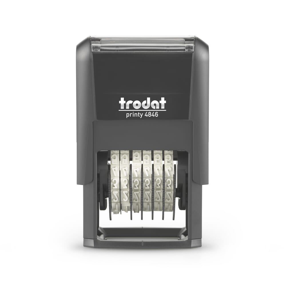 Trodat 4846 Number Stamp (Self Ink)