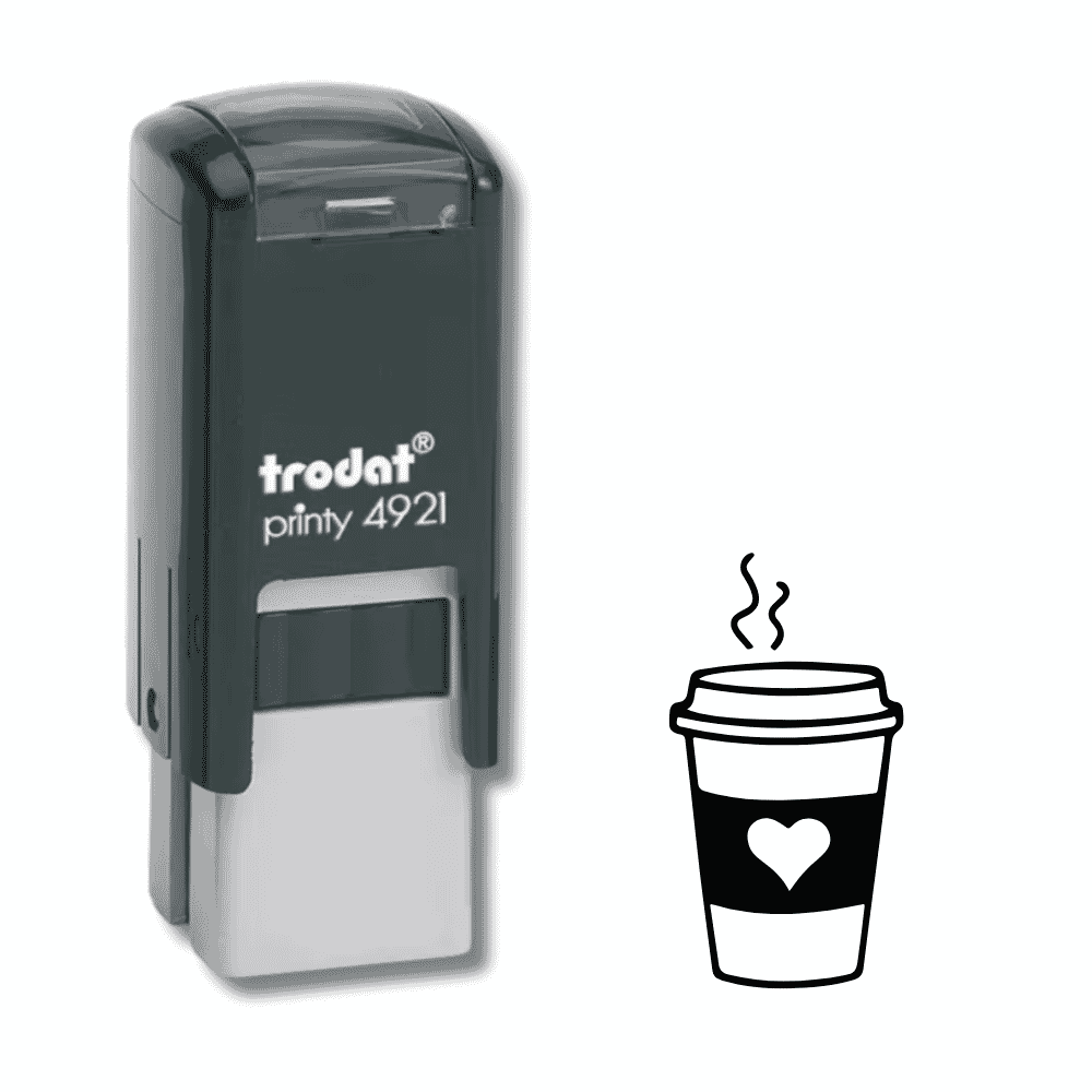 4921 - Square Self-Inking Stamp – Fast Task - 10mm | Stampit