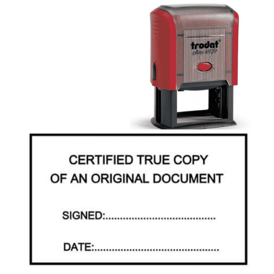 Original Document Stamp OFFICIAL DOCUMENT Rubber Stamp For Office Use